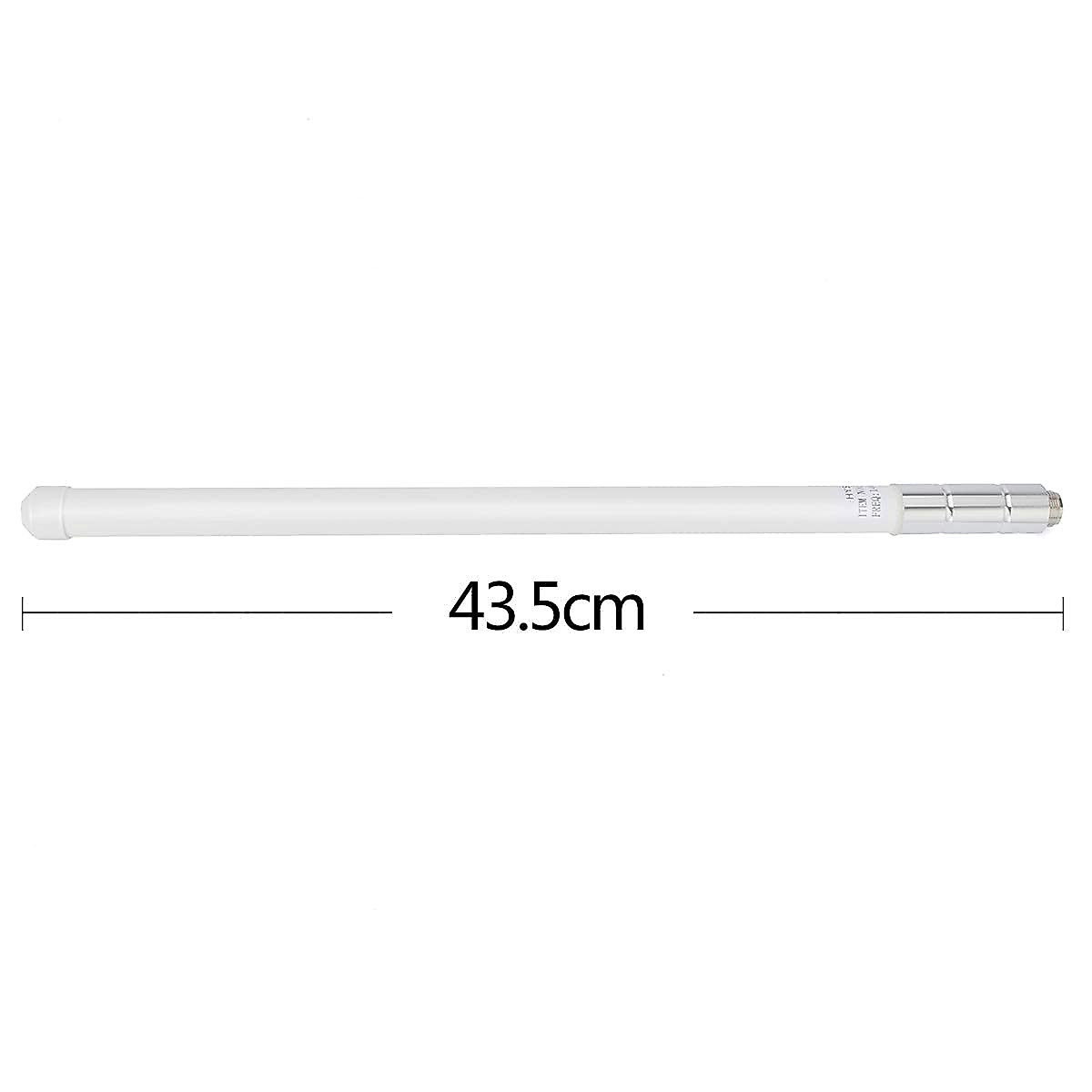 VHF Fiberglass Ham Radio Antenna,2Meter 136-174mhz Base Antenna SO239 Connector for Mobile Radio Device Repeater, Radio scanners,Marine VHF Radios with Mount Bracket