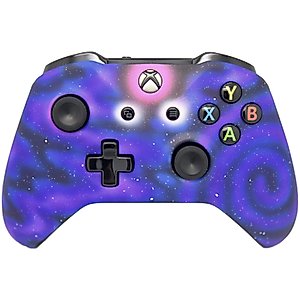 Hand Airbrushed Fade Custom Controller - Compatible with Xbox One (Matte Space)