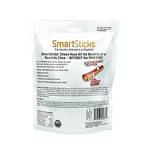 SmartBones SmartChips for Dogs (Pack of 1) and DreamBone Twist Sticks, Made with Real Chicken, Rawhide-Free Chews for Dogs, 50 Count