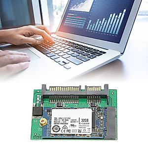 Adapter M.2 SSD, Large Capacity M.2 SSD Portable Compact 2 in 1 Plug and Play for Office for Home (32GB)