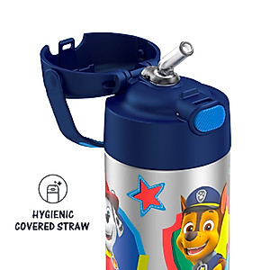 THERMOS FUNTAINER Paw Patrol Kids Straw Bottle and Food Jar Bundle (12oz + 10oz)