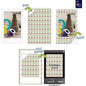 Fujifilm Instax Mini 40 Instant Film Camera Black with Carrying Case + Fuji Instax Instant Film 20 Sheets Accessories Bundle, Photo Album, Assorted Frames + More