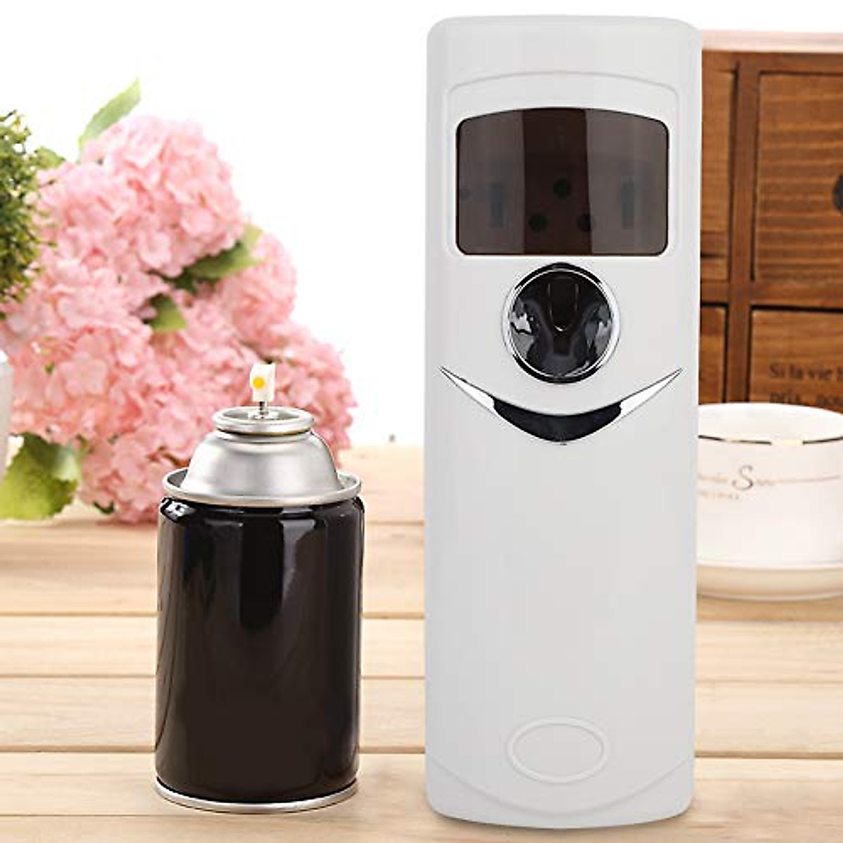 Air Fresher Dispenser, Electric Aroma Dispenser, Desktop 4 Time Settings Wall Mounted for Office Bedroom Home Livingroom