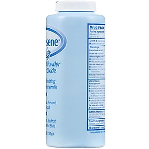 Caldesene Baby Cornstarch Powder With Zinc Oxide 5 oz (Pack of 11)