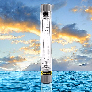 Tube Type Flow Meter for Gas Liquid Pipeline Flowmeter 0.5-5 GPM / 1.8-18 LPM Liquid Water Flow Meter