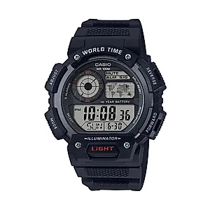Casio Men's AE-1400WH-1AVCF Classic Digital Display Quartz Black Watch