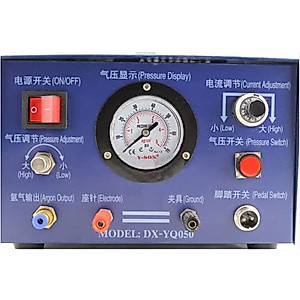 DX-YQ05 High-power Pulse Argon Welder Welding Ring Machine Jewelry Tool 50A 110V 220V