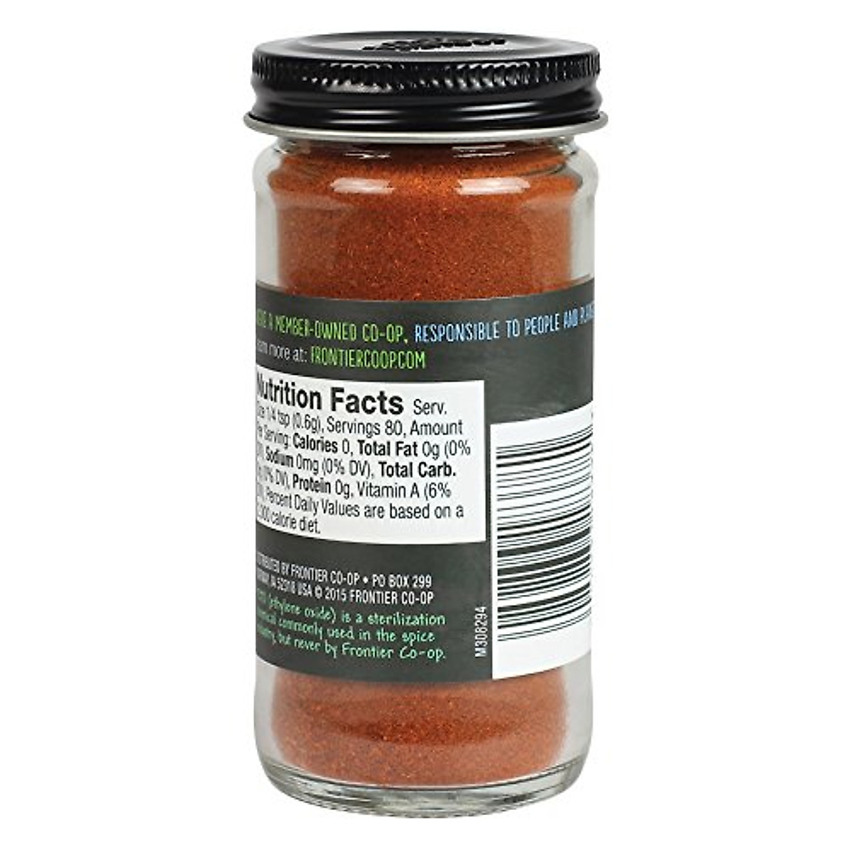 Frontier Culinary Spices Ground Paprika, 1.69-Ounce Bottle