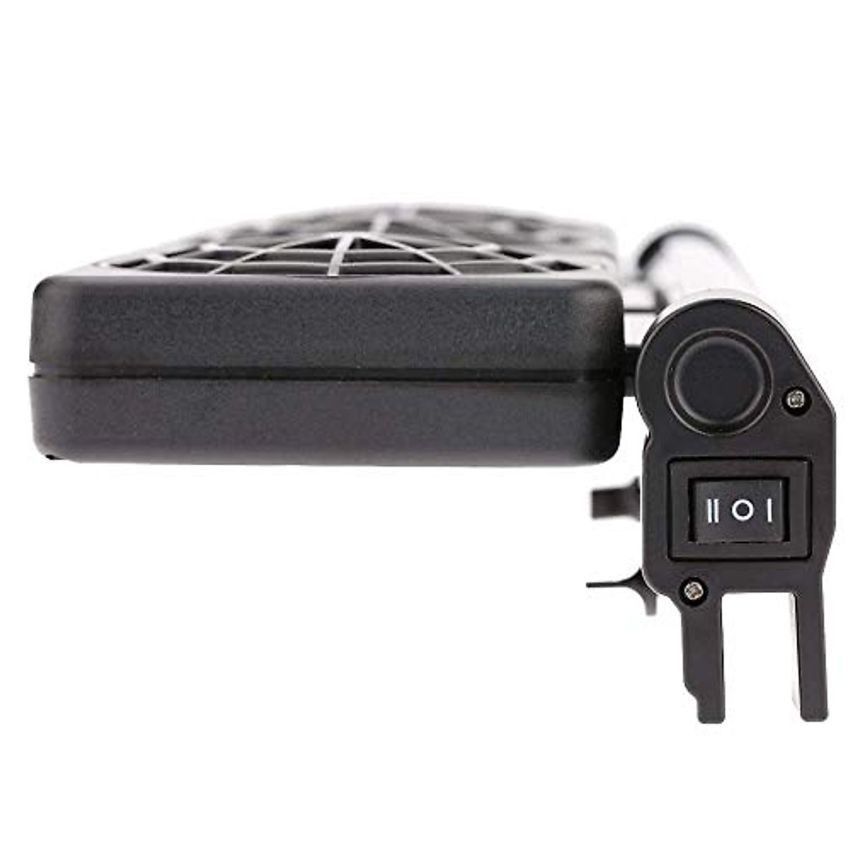 JANNIDE 3 Heads Aquarium Chillers Cooling Fan,Adjustable Aquarium Water Cooling Fan Fish Tank Cold Wind Chiller 2 Level for Salt/Fresh Water (3-Heads)