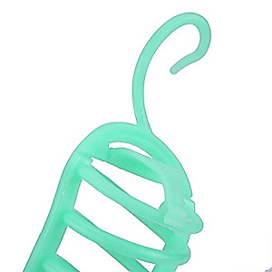 Antilog Parrots Feeder,Parrots Feeder Basket Plastic Food Fruit Feeding Perch Stand Holder for Pet Bird Supplies(Green)