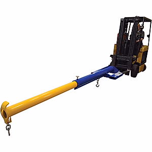 Vestil LM-EBT-6-24 Forklift Telescoping Jib Boom Crane Economaster, 6000 Lb, Lot of 1