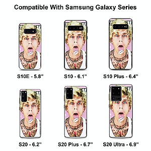 Phone Case MGK Cover Album Compatible with iPhone 11 12 13 14 Pro Max Mini XR SE 2022 7 8 X Xs 6S Plus for Samsung S21 S22 S23 Ultra A12 A51 A71 5G Transparent