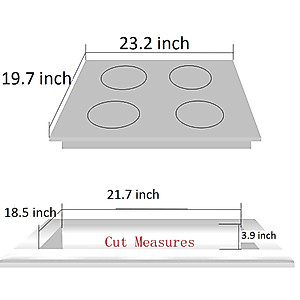 Deli-kit® 24 inch LPG/NG Gas Cooktop Dual Fuel Sealed 4 Burners Stainless Steel Gas Cooktop 4 Burners Drop-In Gas Hob DK245-A02 Gas Cooker