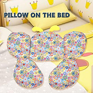 Jitejoe Baby Travel Pillow, Infant Head and Neck Support Pillow for Car Seat, for 0-4 Years Old Baby, Pushchair, Kid's Neck Pillow, Soft and Skin Friendly, Baby Neck Pillow