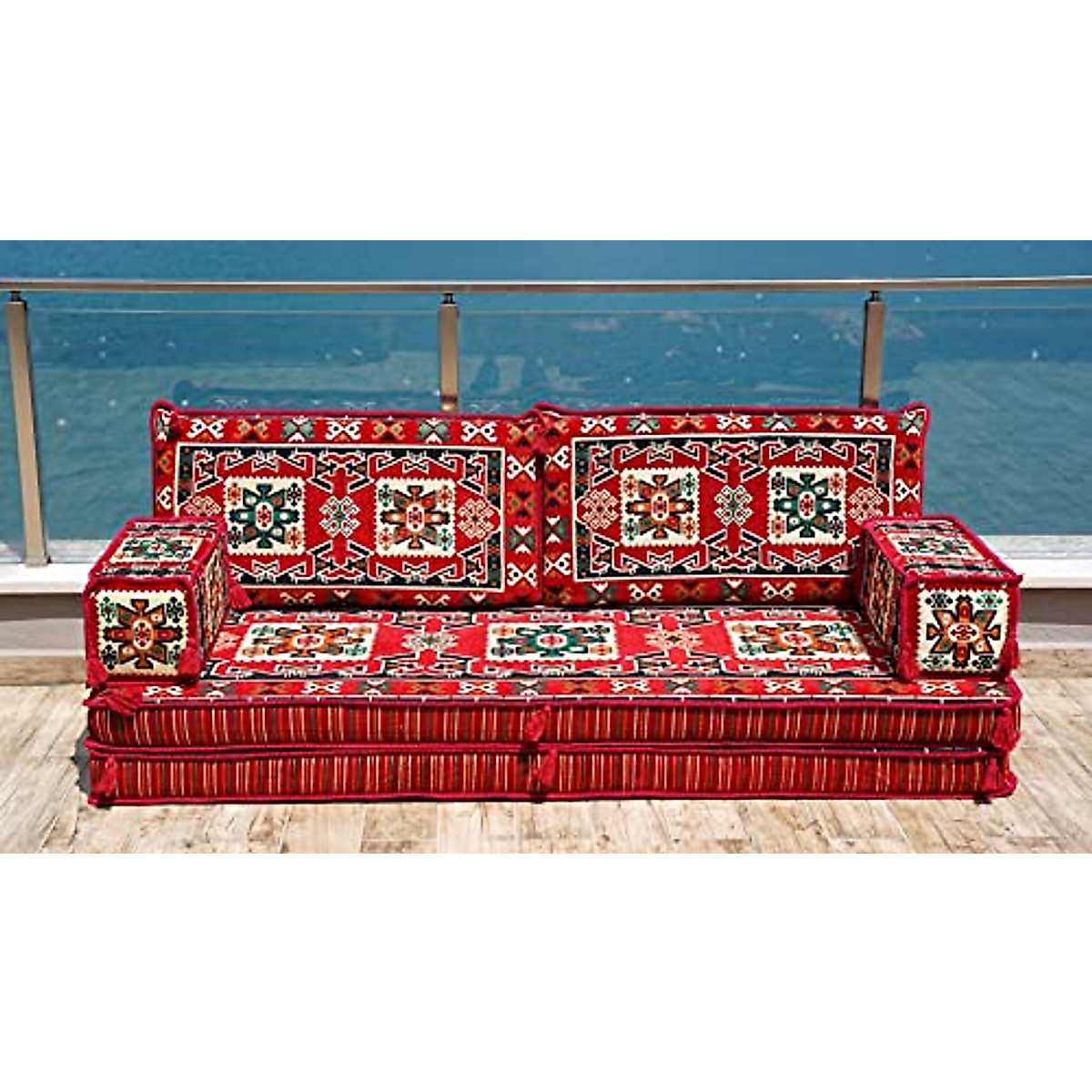 8" Thickness Meditation Yoga Mat, Loveseat Sofa, Healing Room Floor Cushion, Pallet Sofa, Floor Couch, Sectional Sofa, Arabic Majilis, Arabic Jalsa, Sofa Covers