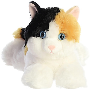 Aurora® Adorable Flopsie™ Esmeralda™ Stuffed Animal - Playful Ease - Timeless Companions - White 12 Inches