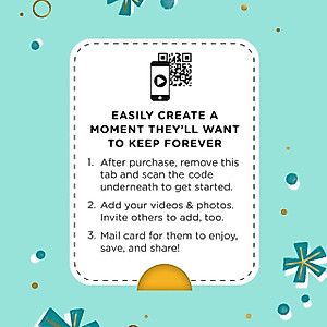 Hallmark Personalized Video Card for Birthday, Graduation, Nurse Appreciation, Congratulations, Thank You, Admin Professional Day —Amazing (Record Your Own Video Greeting)