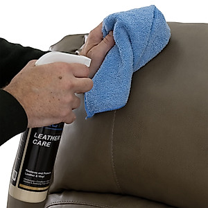 RecPro RV Furniture Protectant and Conditioner | 16.9 oz | UV Protectant Prevents Peeling and Fading of Leather and Vinyl (Leather Care Only)