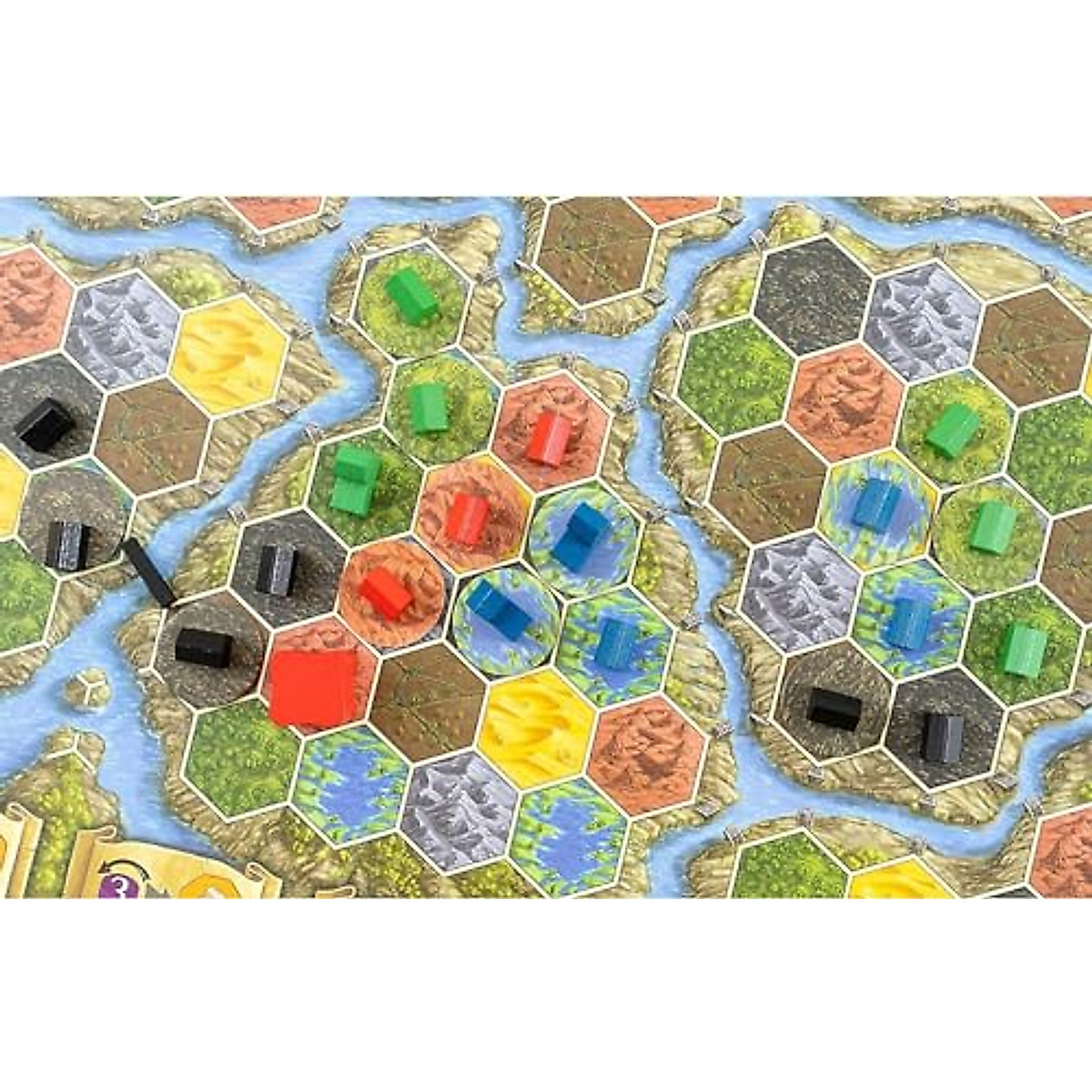 Capstone Games Terra Mystica: Big Box - Contains: Terra Mystica: Base Game, Fire & Ice Expansion, Merchants of The Seas Expansion by Automa Factory. Ages 14+, 1-5 Players, 30 Min Per Player