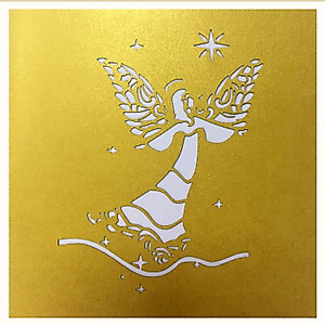 Dekali Designs Guardian Angel Pop Up Card - 3D Get Well Card, Funeral, Bereavement, Memorial, Christmas with Angel Blessing/Quote