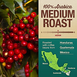 Mayorga Medium Roast Whole Bean Coffee, 2 lb bag - Mayan Blend Organic Coffee Roast - Direct Trade, Specialty Grade, Non-GMO 100% Arabica Coffee Beans