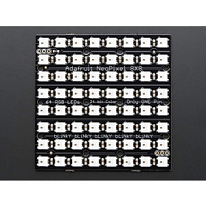 Adafruit NeoPixel NeoMatrix 8x8-64 RGB LED Pixel Matrix