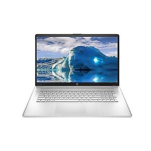 HP Pavilion 17 Laptop, 17.3" HD+ Anti-Glare Screen, AMD Athlon Gold 3150U Processor, 32 GB RAM,1TB PCIe NVMe SSD, Long Battery Life, Webcam, Mics, WiFi, Windows 11 Home, Silver