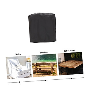 5pcs furniture cover patio chair cover tea table cover garden furniture cover snow furniture cover 190 silver coated polyester taffeta furniture set deep mask