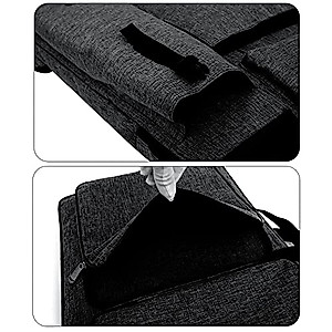 Art Portfolio Carry Bag 4k Canvas Artist Backpack Art Portfolio Case Water-Resistant Drawing Board Bag Art Supplies Storage Bag Tote Adjustable Students Shoulder Bag Painting Sketch Bag, 26’’X19’’