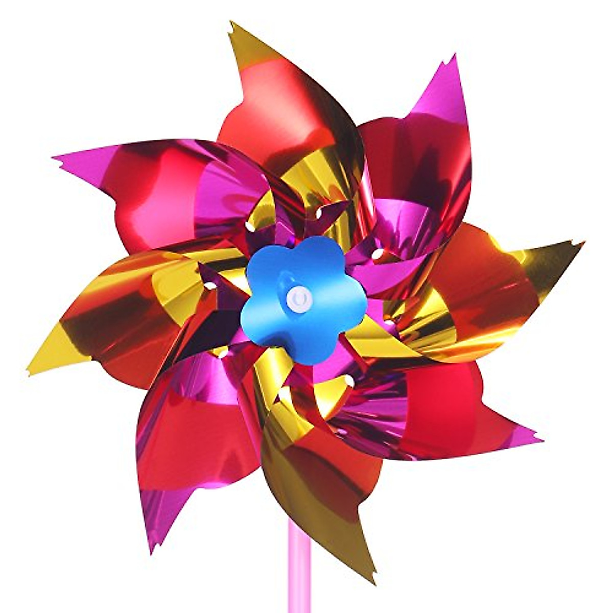 DIY Rainbow Pinwheels: 50 Pc Set for Garden & Party Fun