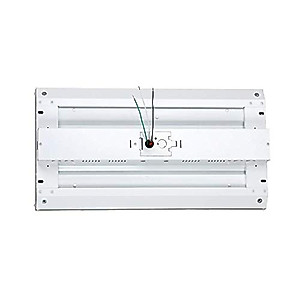 LeadLumens 4Pack 2ft 265w LED High Bay Shop Light,Dim 0-10V, 37100Lm-120277V- 5000K LED Shop Lights, Industrial Grade High Bays (2FT-265W/4Pack), White