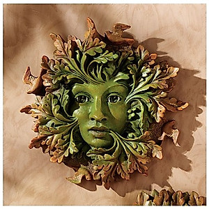 Design Toscano The Somerset Greenwoman Sculpture in Faux Verdigris and Bronze
