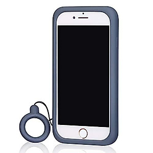 Jowhep Case for iPhone SE 2022/2020 Cartoon 3D Phone Case for iPhone 7/8/6/6S Cute Kawaii Fun Quicksand Game Sparkle Bling Design Designer Silicone Cover Cool Funny Cases for Girls Kids Boys