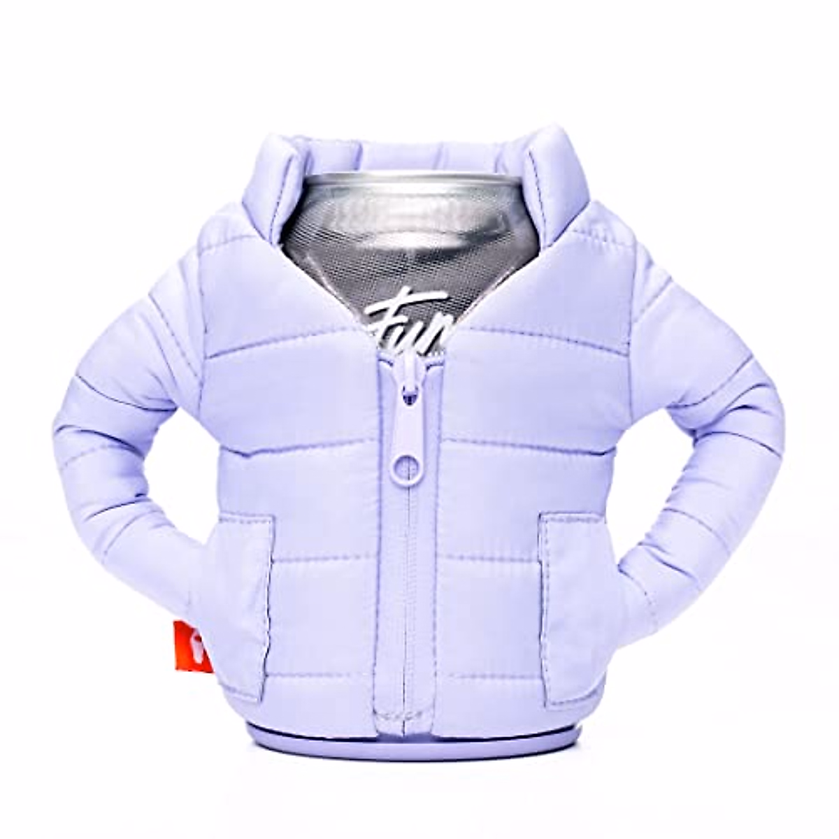 Puffin - The Puffy Beverage Jacket, Insulated Can Cooler, Lavender