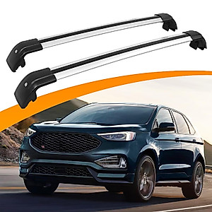 Snailfly Adjustable Cross Bars Roof Rack Luggage Carrier Fit for Ford Edge 2015-2024