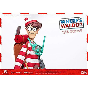 Blitzway - Where's Waldo? - Waldo 1/6th Scale Action Figure, 5Pro Studio MEGAHERO Series