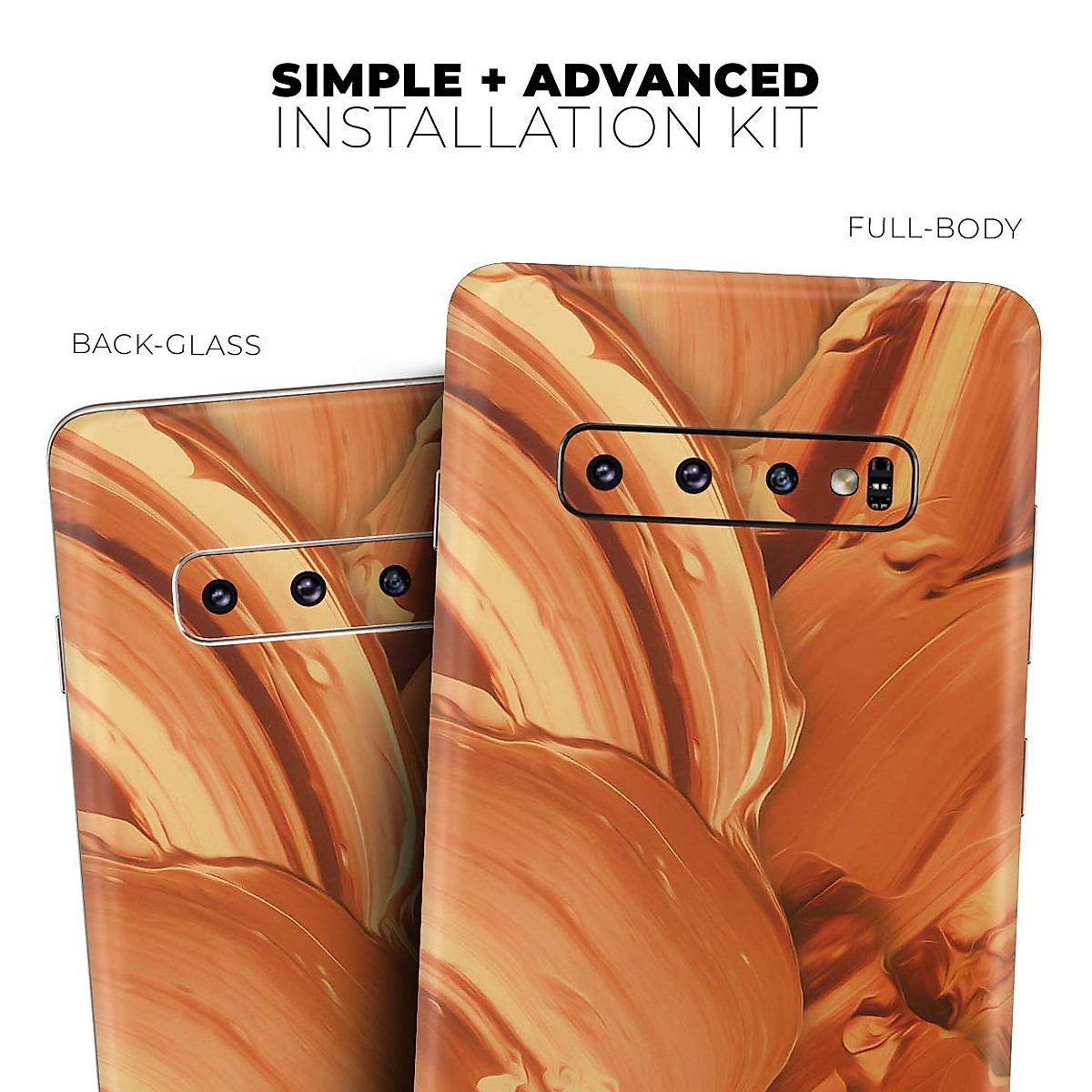 DesignSkinz Blurred Abstract Flow V46 Protective Vinyl Decal Wrap Skin Cover Compatible with The Samsung Galaxy S20 (Screen Trim & Back Glass Skin)