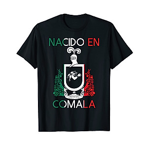 Comala Colima Estado De Mexico Escudo Eagle Aguila T-Shirt