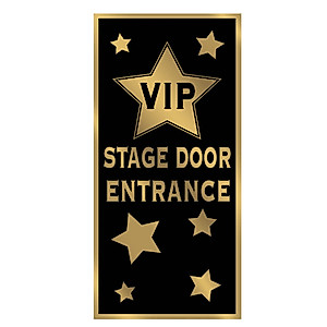 VIP Stage Door Entrance Door Cover Party Accessory (1 count) (1/Pkg)