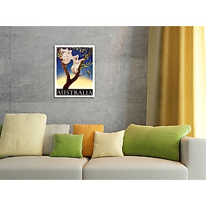 Australia - Koala Bears - Vintage Travel Poster by Eileen Mayo c.1956 - Master Art Print (Unframed) 13in x 19in