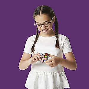 Rubik's Impossible Puzzle; Original Rubik's Product; 3 x 3 Lenticular Puzzle; Rubik's Cube Color Change Puzzle for Kids Ages 8 and Up (E8069)