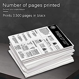 ACTi (Black,1-Pack) Compatible TN-540 Toner Cartridge Replacement for Brother TN540 HL-5050LT HL-5070N HL-5140 HL-5150D Printer Toner Cartridge