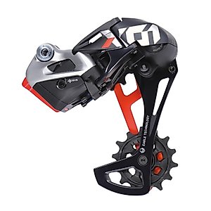 SRAM, X01 Eagle AXS, Rear Derailleur, Speed: 12, Red