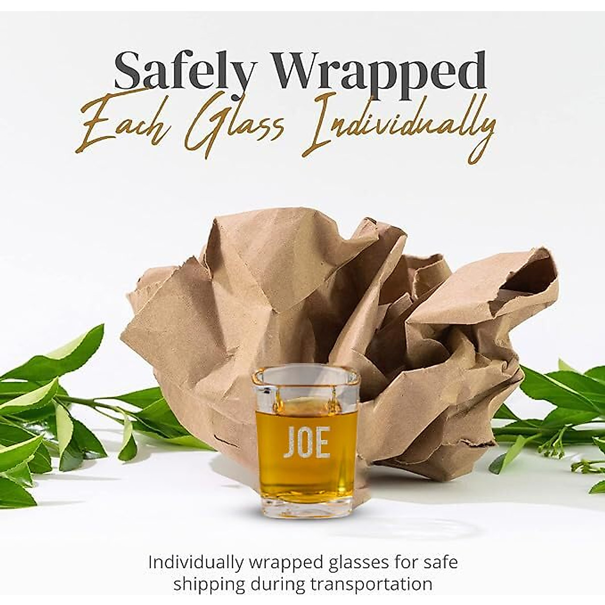 Custom Text Shot Glass 3oz – Personalized Gifts, Engraved Shot Glasses for Party Favors, Weddings and Birthdays (1 Pack)