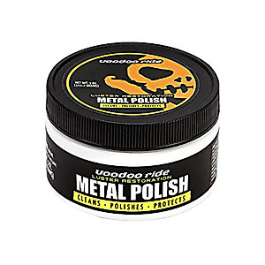 Voodoo Ride Luster Restoration Multi-Purpose Metal Polish with Protective Layer of Polymers 5 Fluidounces