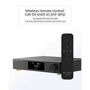 S.M.S.L SU-10 MQA Decoder Dual ES9038PRO Support MQA-CD High-Performance Audio DAC 32Bit/768kHz DSD512 Hi-Res Audio Support LDAC,Aptx/HD,SBC,AAC