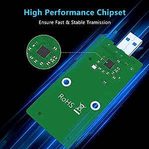 INDMEM mSATA to USB 3.0 Enclosure with 32GB mSATA SSD