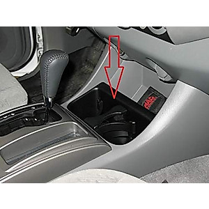 Center Console Cup Holder Insert Divider Barier Partition Separator for TOYOTA TACOMA SR5 TRD PRO 4x4 Limited Platinum 2005 2006 2007 2008 2009 2010 2011 2012 2013 2014 2015 & TOYOTA SEQUOIA 2008-2022