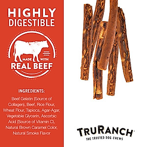 TRURANCH 9" Collagen Roll, Beef - 3 Pack