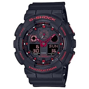 G-Shock Reloj Casio GA-100BNR-1AER resina Hombre